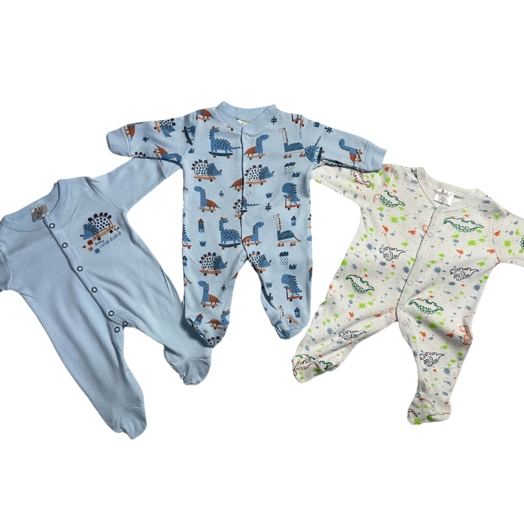 Little Duck Baby 3 in 1 Sleepsuit Rompers – Items World