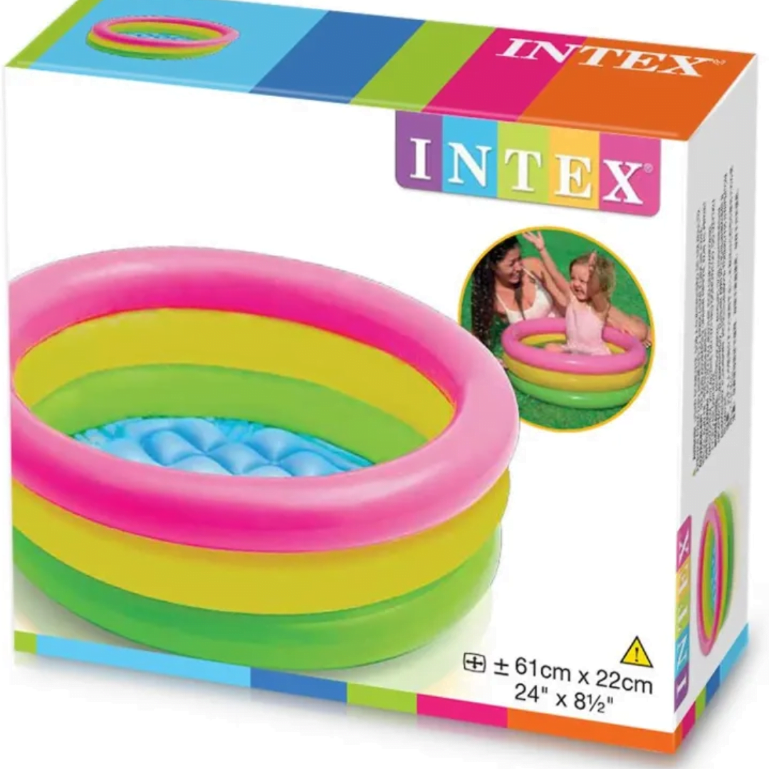 Intex Sunset Glow Baby Swimming Pool | 61cm x 22cm – Items World