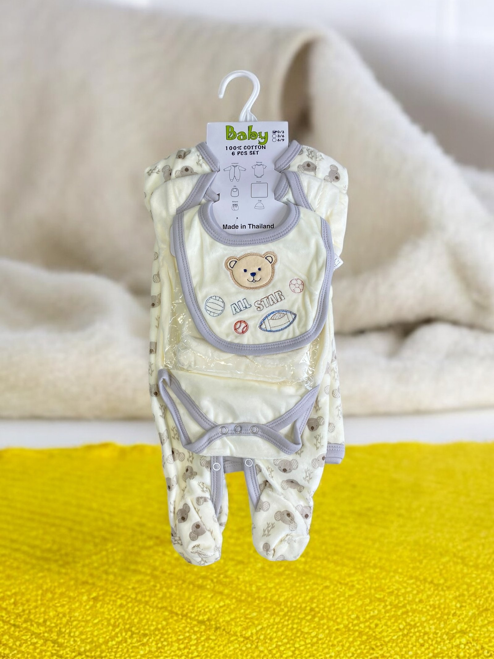 Baby Starter Set 6 Pieces Made in Thailand – Items World