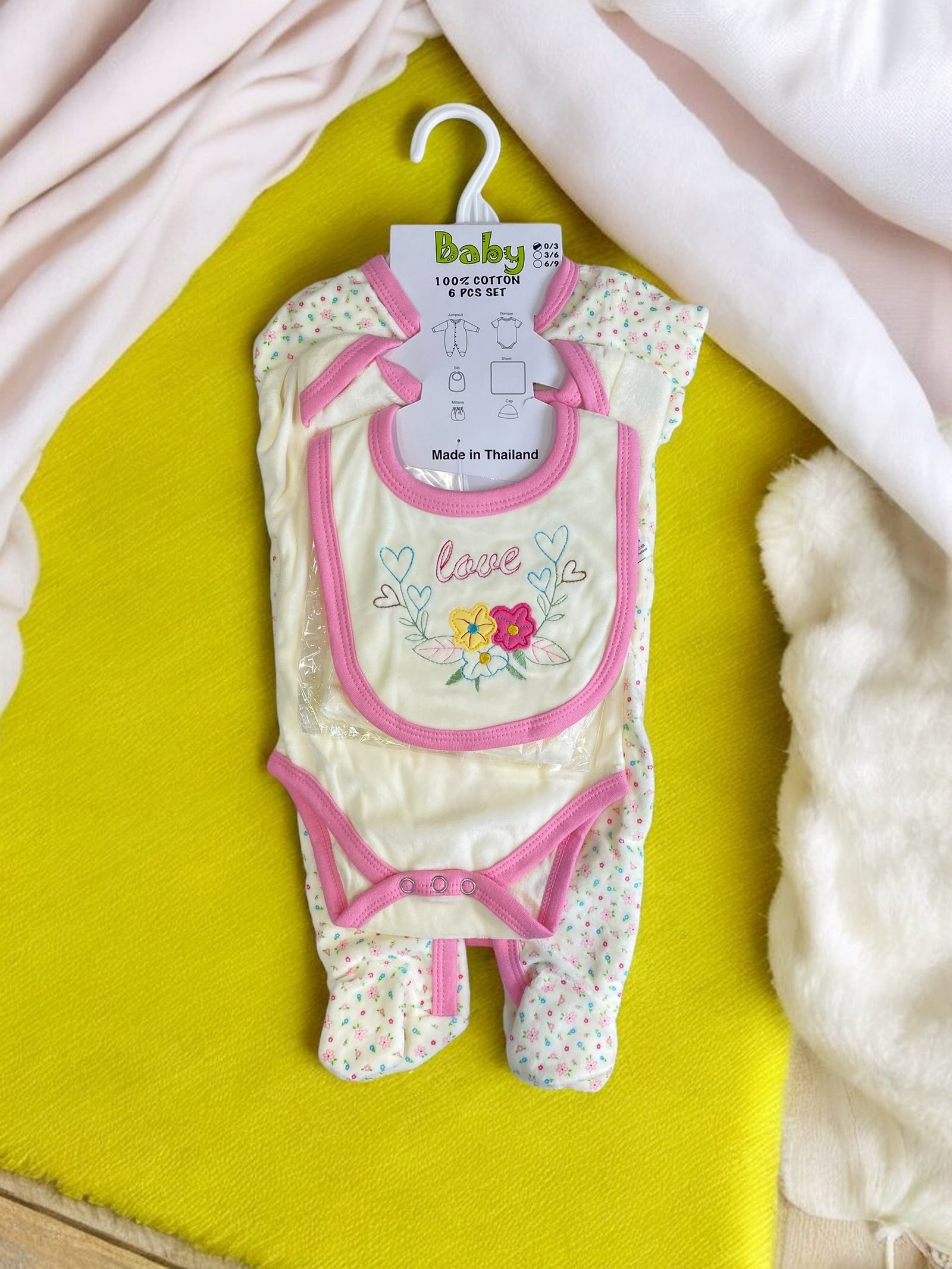 Baby Starter Set 6 Pieces Made in Thailand – Items World