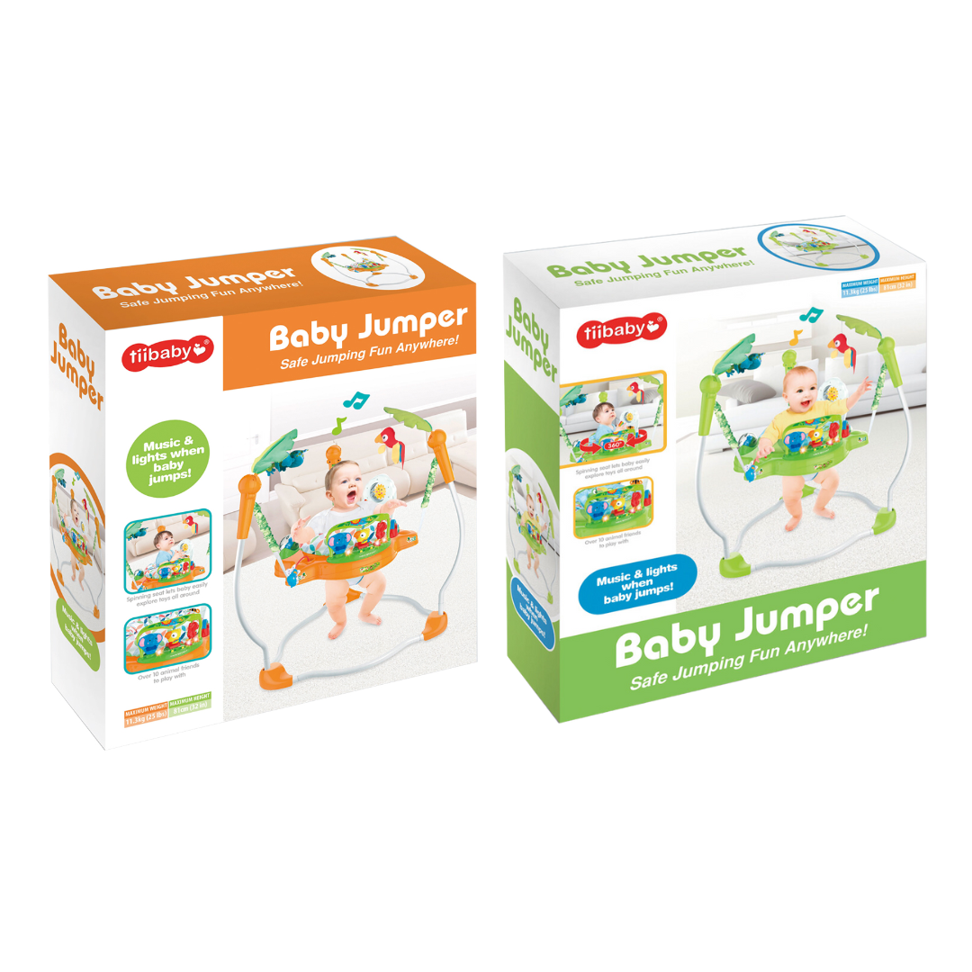 Tiibaby – Baby Walker Jumper with Music & Lights – Items World
